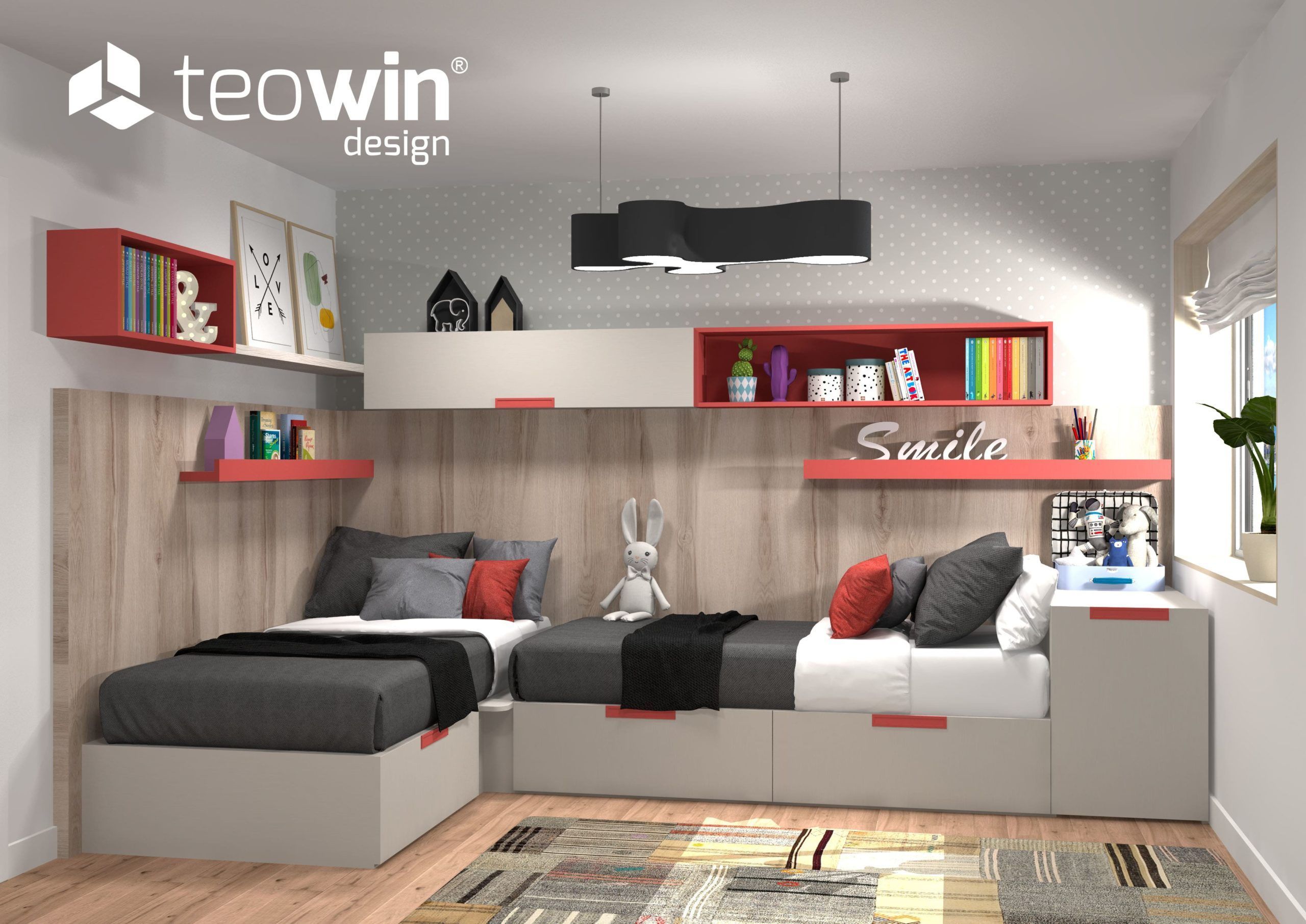 Galería de Dormitorios y Juveniles - Simsa Teowin